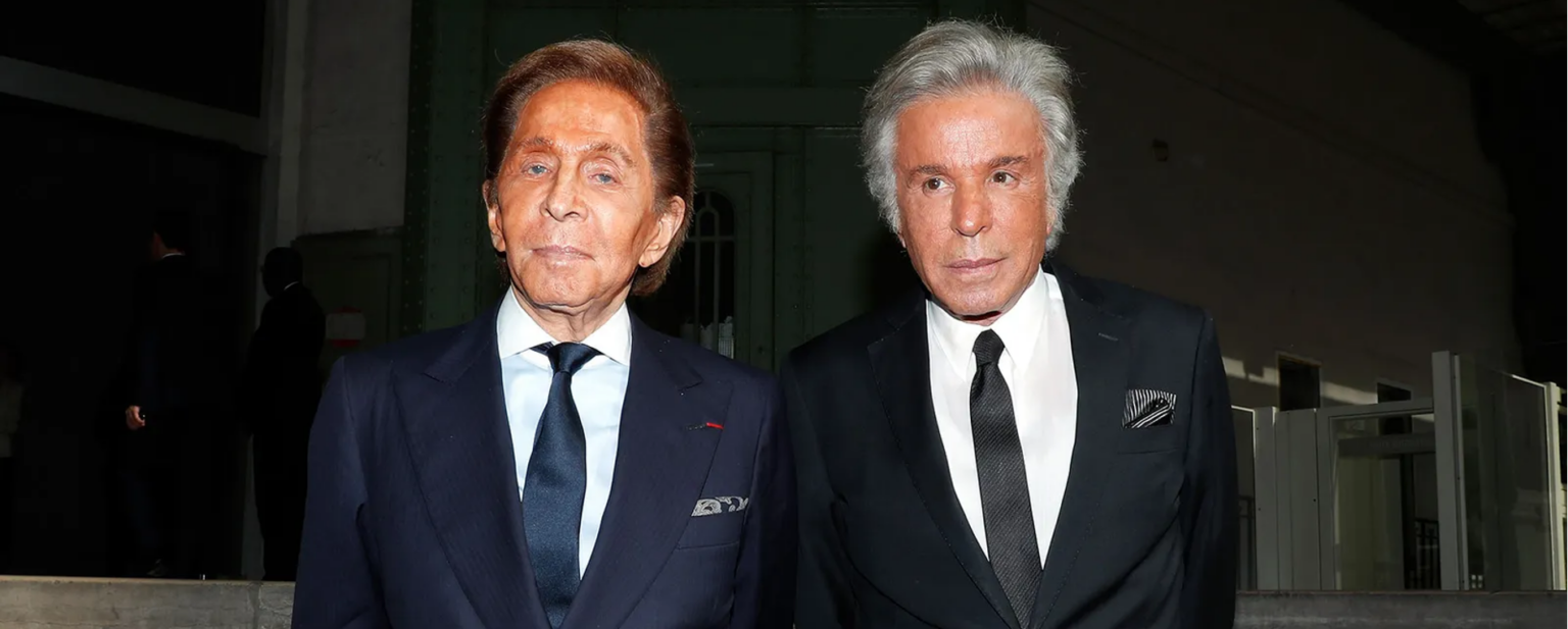 Giancarlo Giammetti, compañero de vida de Valentino se despide a través ...